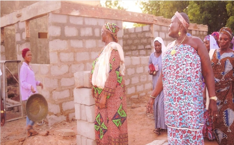 Napaga Kaziya Asana Wife of Ya-Na Gariba II Constructs Fire Crew Office ...